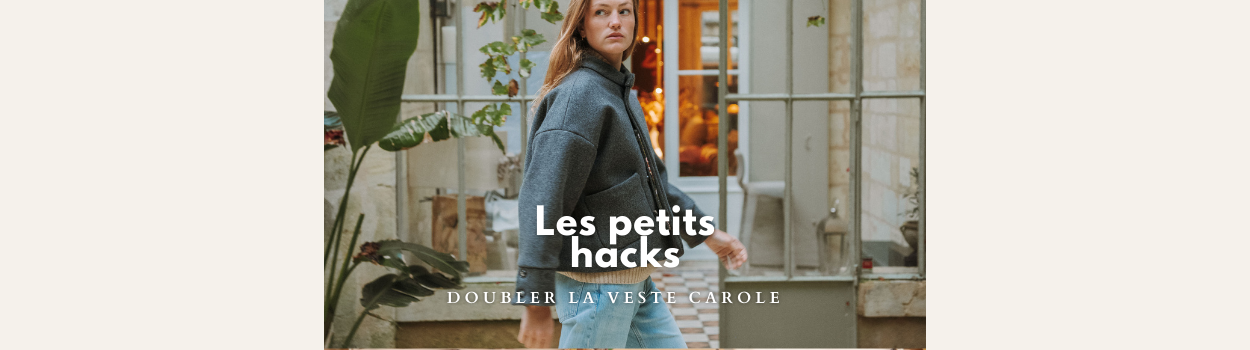 Doubler la veste Carole : le hack couture pas à pas – maeliparis